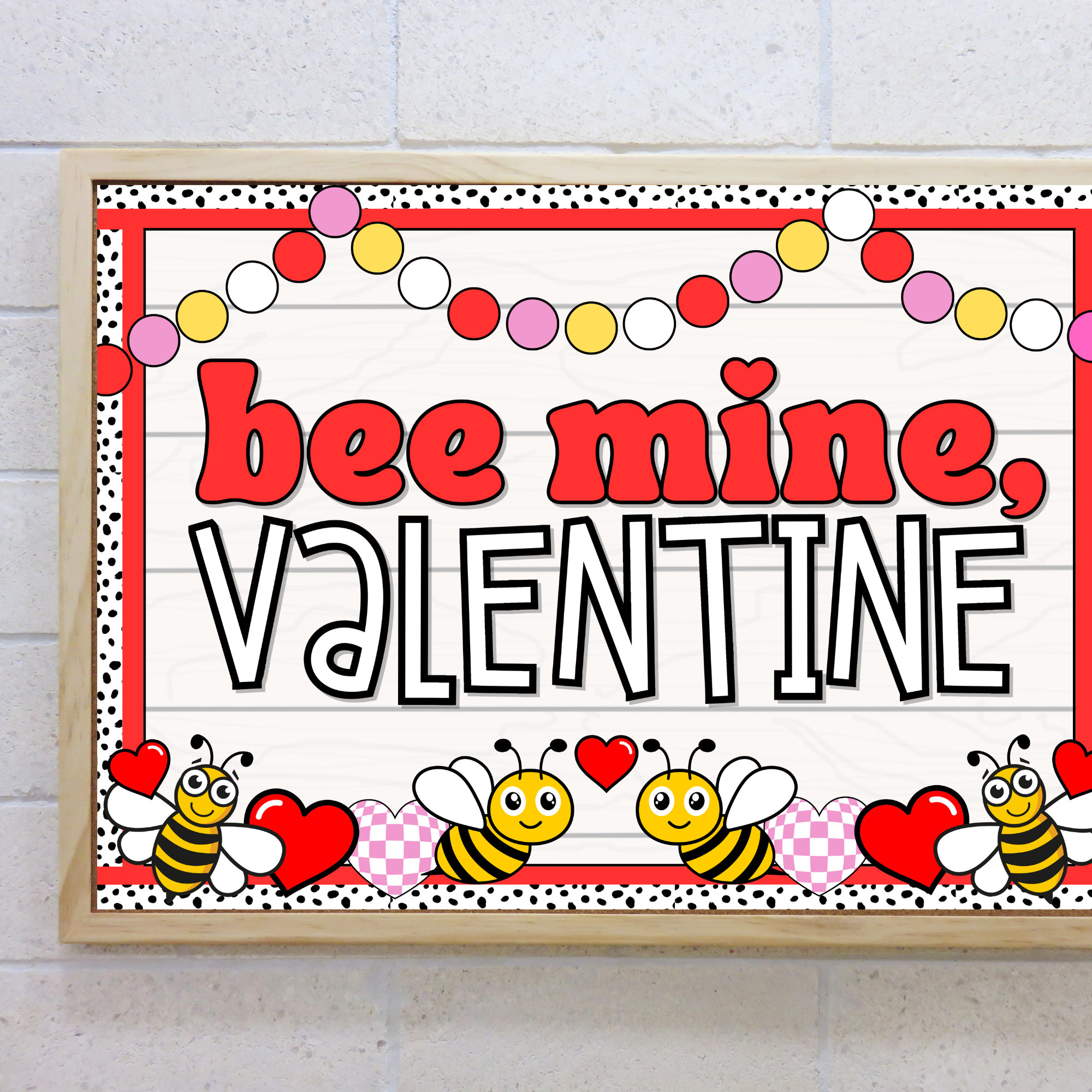 Valentines Bulletin Board Kit, February Bulletin Board Kit, Bulletin ...