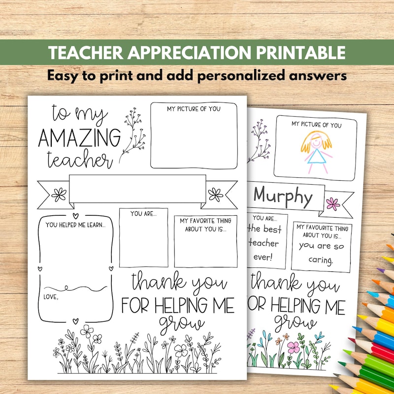 Teacher Printables Gift Card - 60+ Gift Ideas for 2026