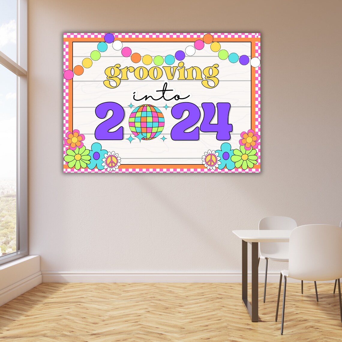 New Year Bulletin Board Printable, New Years Bulletin Boards, Bulletin ...