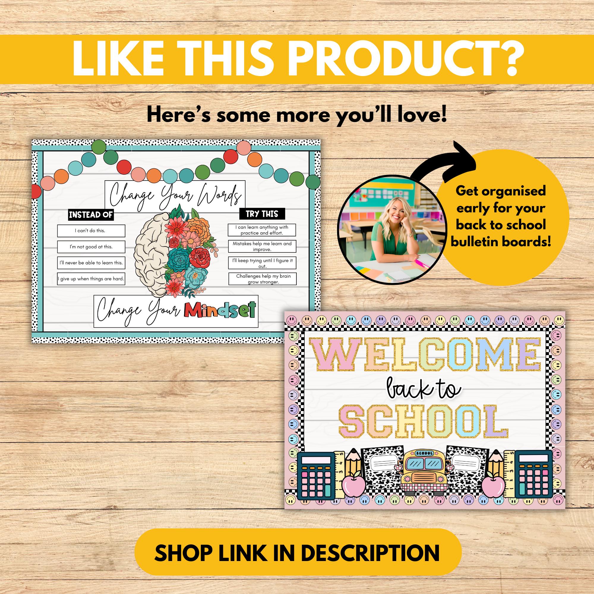 Summer Bulletin Board Kit End of Year Classroom Decor Groovy Teacher ...