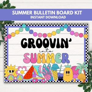 Summer Bulletin Board Kit, Countdown to Summer Bulletin Board ...