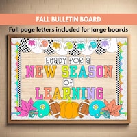 Silly Goose Fall Bulletin Board Kit | Autumn Classroom Decorations ...
