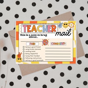 Teacher Postcard, Happy Mail, Student Behavior, Parent Communication ...