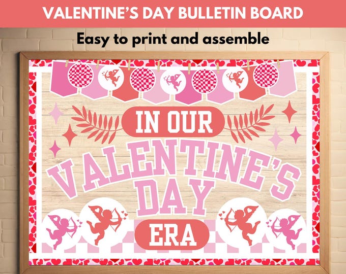 Conversation Hearts Bulletin Board Kit [valentine's Day] - Etsy Canada