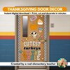 Thanksgiving Groovy Bulletin Board Kit Fall Door Decor Classroom ...