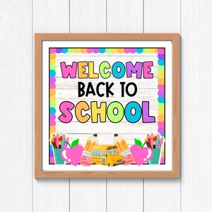 Rainbow Bright Back to School Board, Bulletin Board Set, Bulletin Board ...