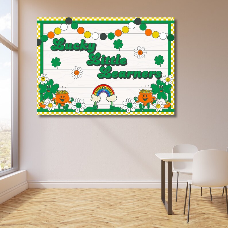 St Patricks Day Bulletin Board Kit, St Patrick Bulletin Boards ...