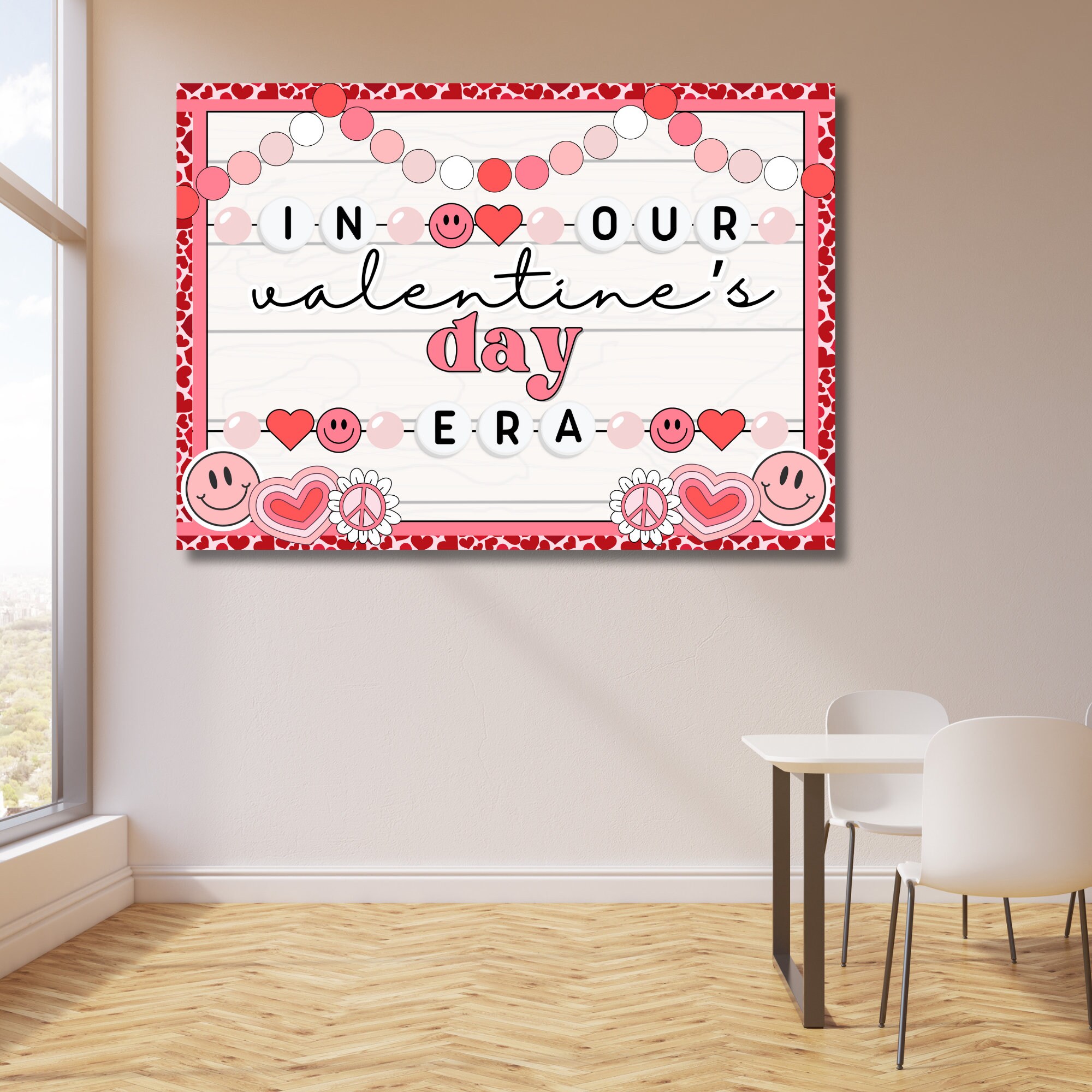 Valentines Bulletin Board Kit, Valentines Day Classroom Door Decor ...