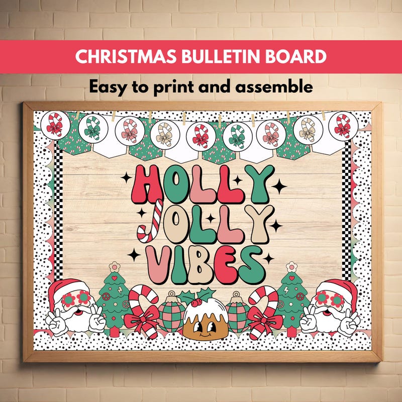 Winter Bulletin Board Kit - Etsy