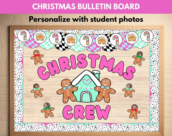 Jingle All the Way Classroom Door Christmas Bulletin Board December ...