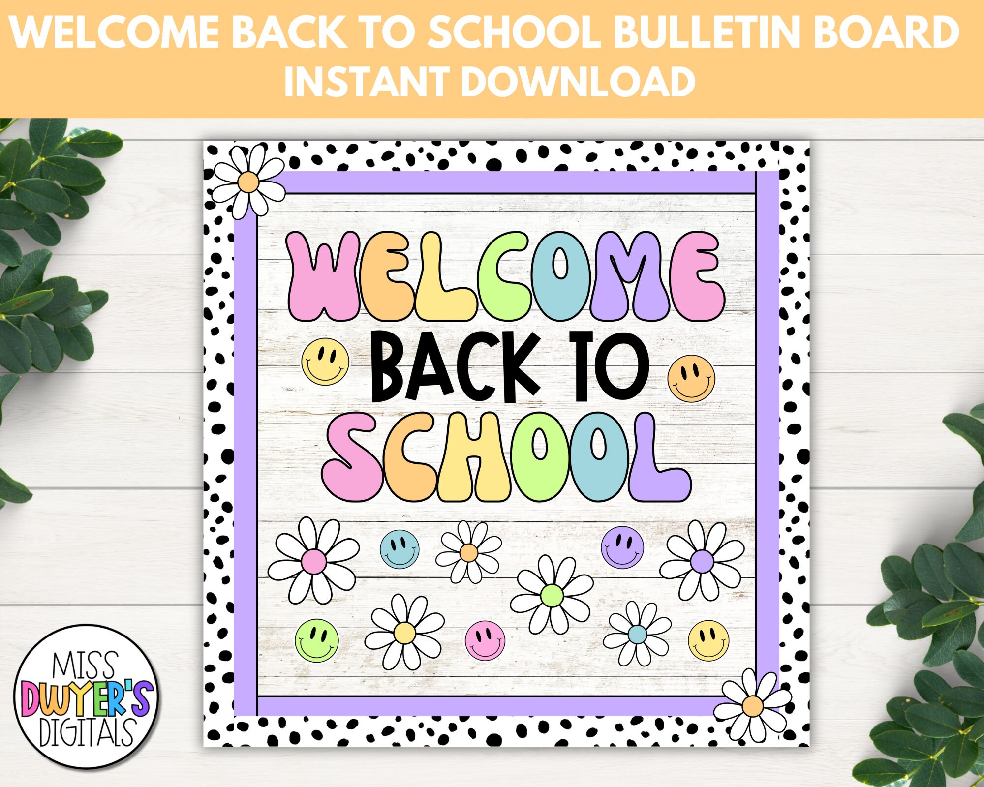 Pastel Retro Back to School Board, Bulletin Board Set, Bulletin Board ...