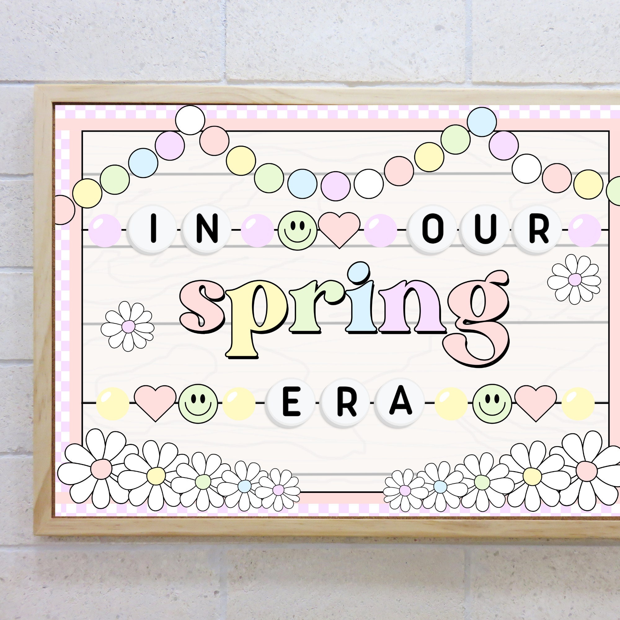 Spring Classroom Decor, Spring Bulletin Board Kit, Classroom Door Decor ...