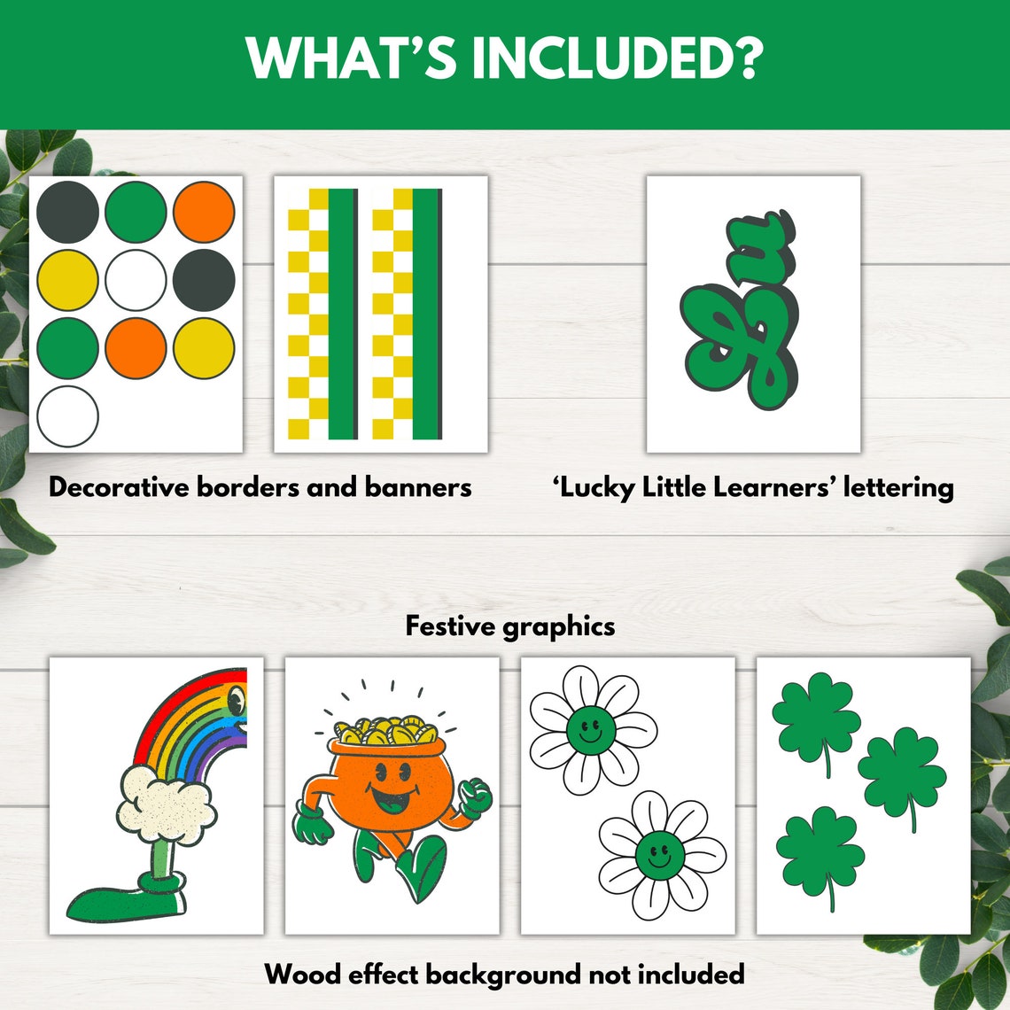 St Patricks Day Bulletin Board Kit, St Patrick Bulletin Boards ...