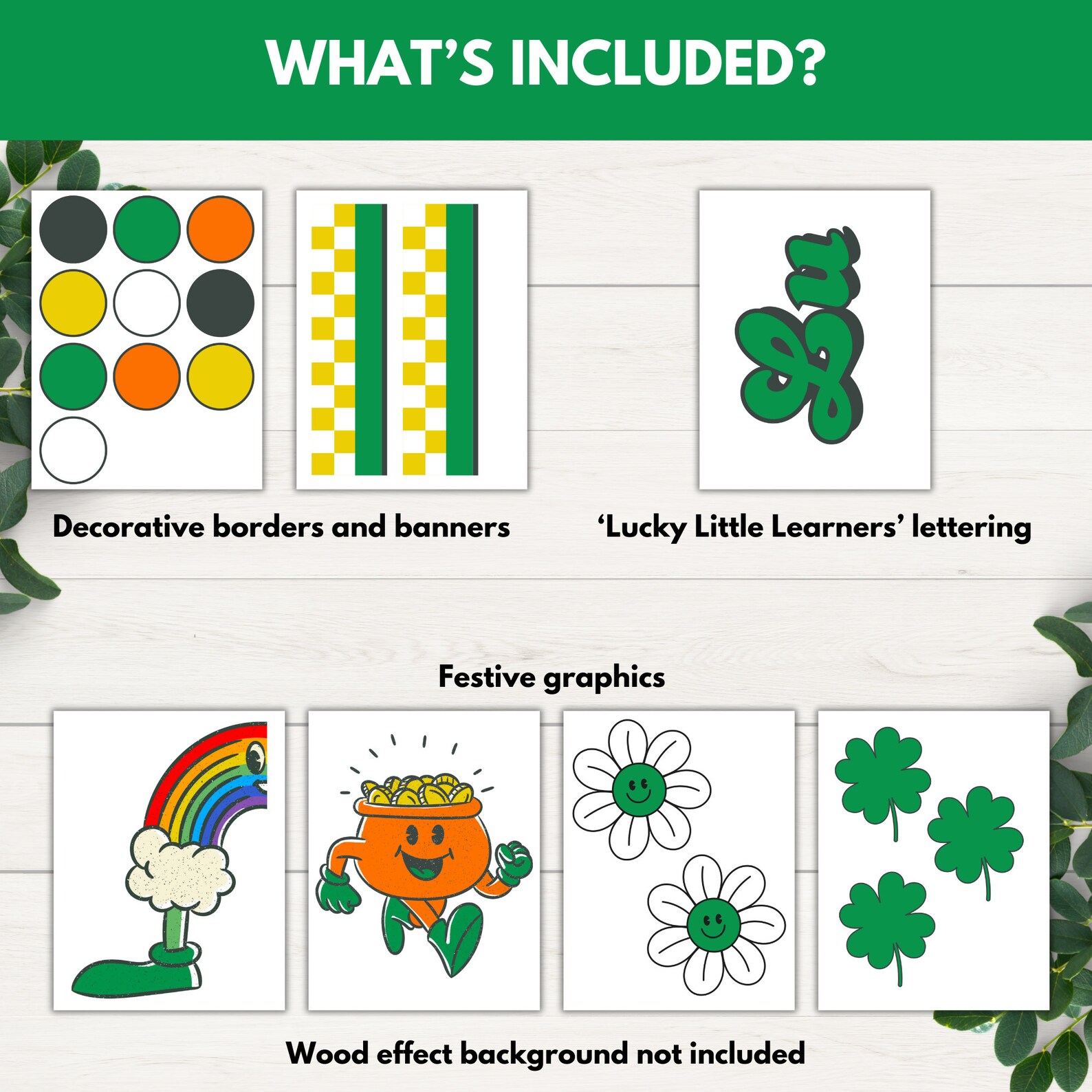 St Patricks Day Bulletin Board Kit, St Patrick Bulletin Boards ...