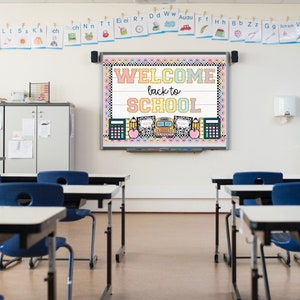 Back to School Bulletin Board, Bulletin Board Kit, First Day of School ...
