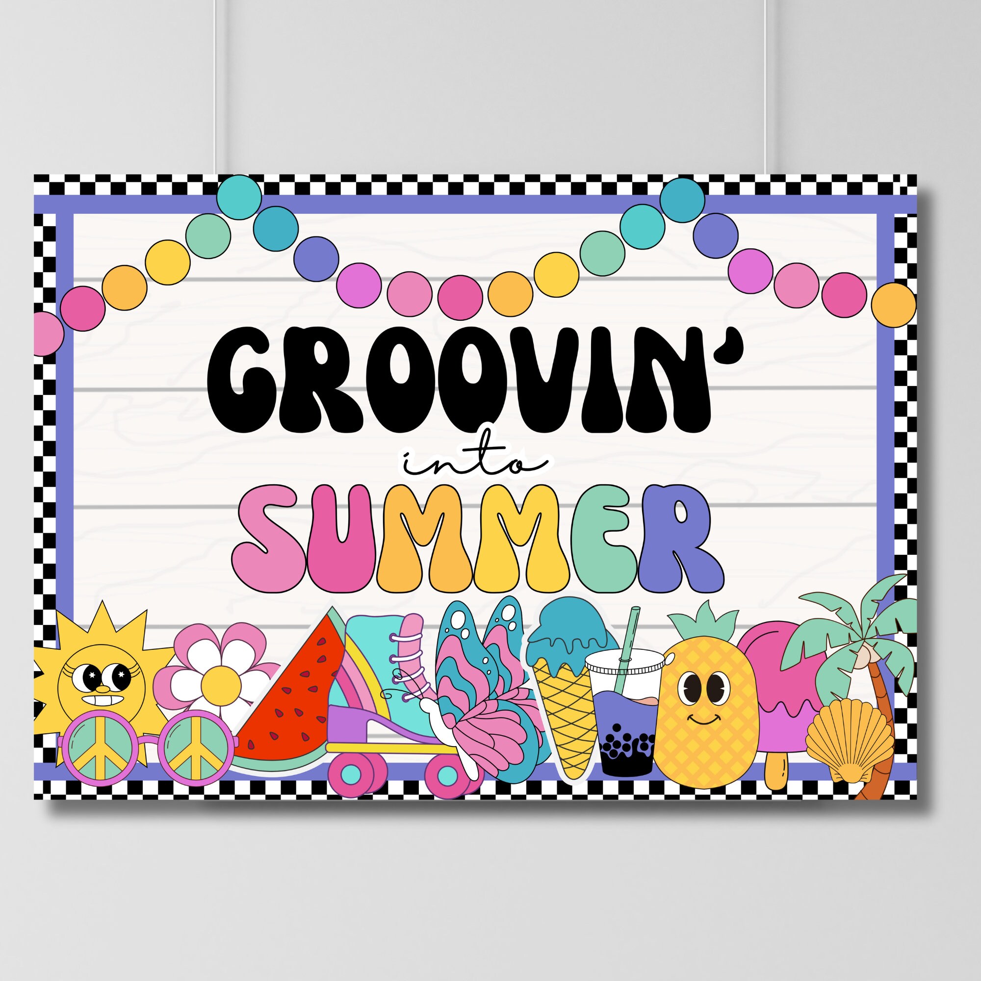 Summer Bulletin Board Kit, Countdown to Summer Bulletin Board ...