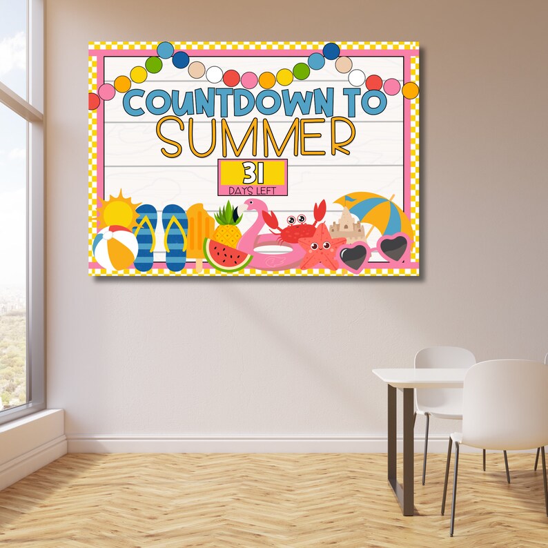 Summer Bulletin Board Kit, Classroom Decor, End of School Year Bulletin ...
