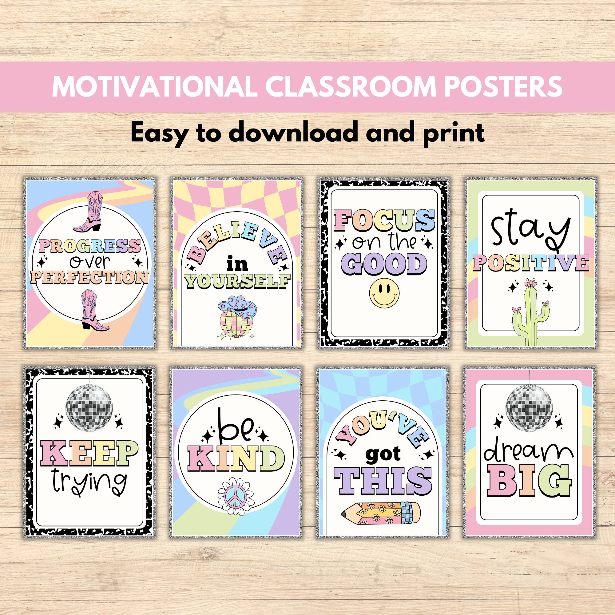 Growth Mindset Poster Classroom Decor Educational Posters Classroom ...