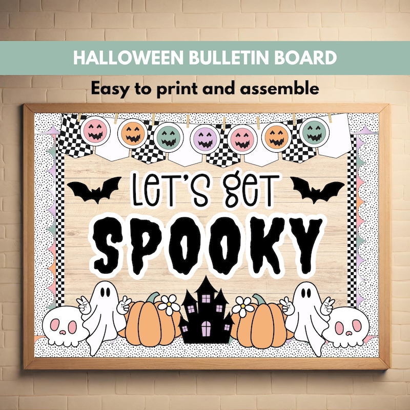 Halloween Bulletin Board - Etsy
