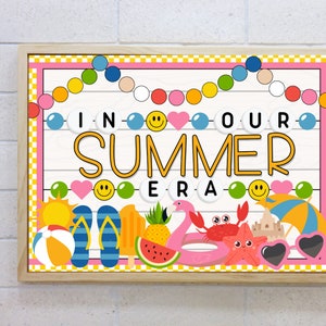 Summer Bulletin Board Kit, Classroom Decor, End of the Year Bulletin ...