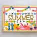 Summer Bulletin Board Kit, Classroom Decor, End of the Year Bulletin ...