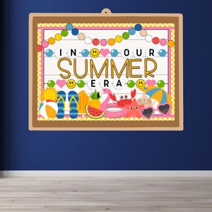 Summer Bulletin Board Kit, Classroom Decor, End of the Year Bulletin ...