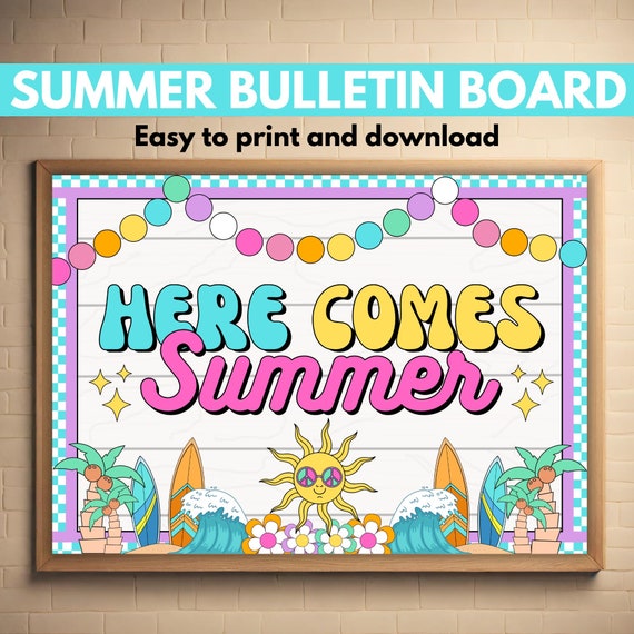 Summer Birthday Bulletin Board Ideas