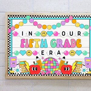 Back to School Bulletin Board, Bulletin Board Kit, First Day of School ...
