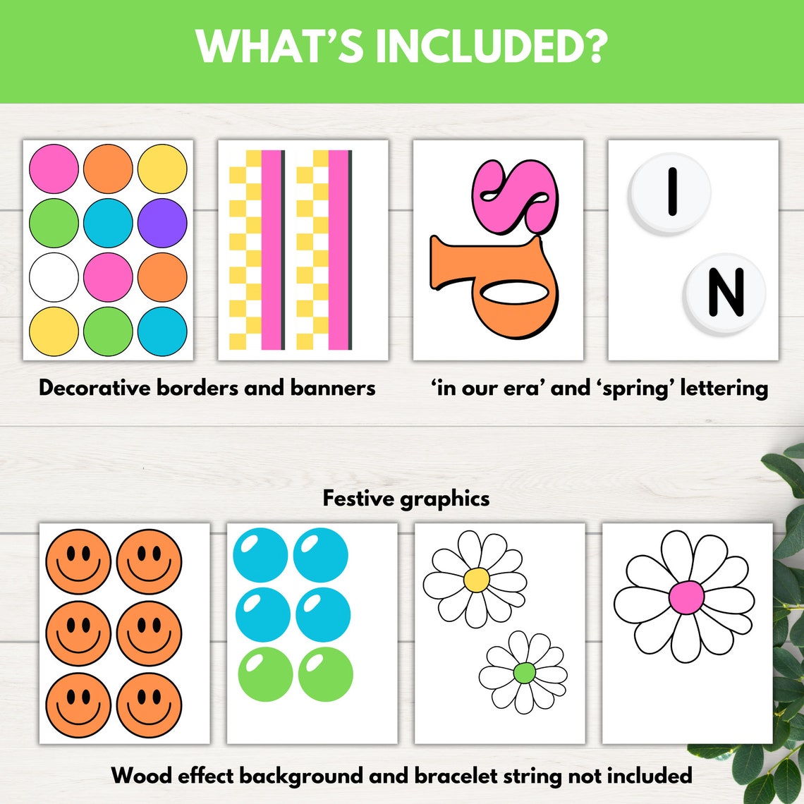 Spring Classroom Decor, Spring Bulletin Board Kit, Classroom Door Decor ...