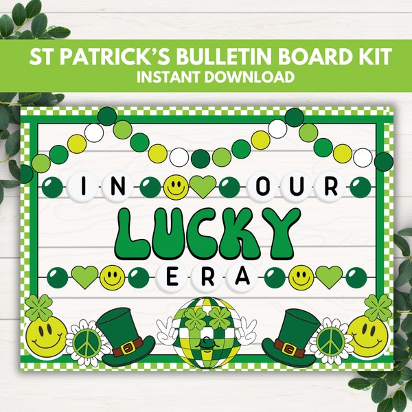St Patricks Bulletin - Etsy