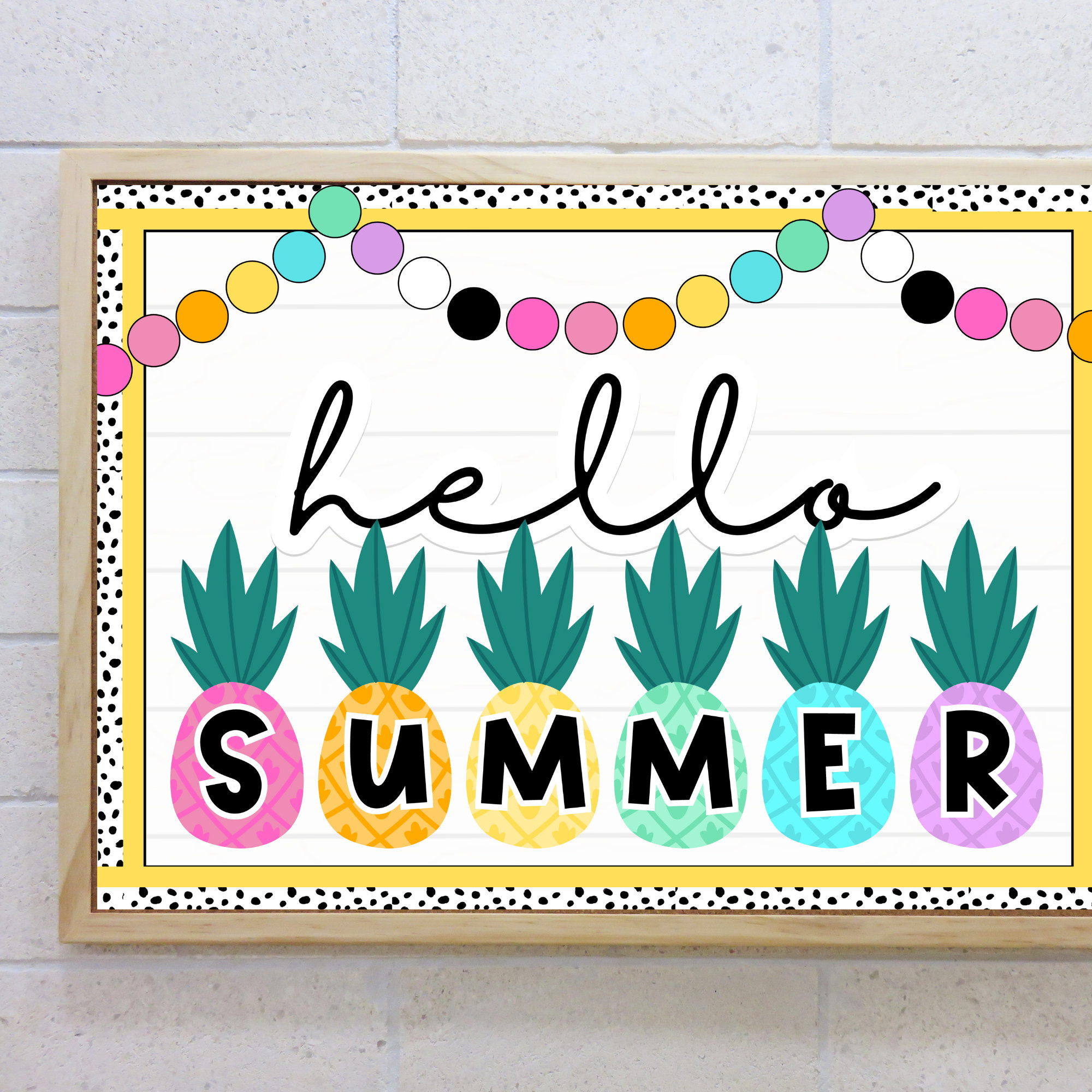 Summer Bulletin Board Kit, Classroom Decor, End of Year Bulletin Board ...