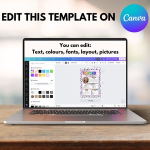 Rainbow Bright Meet the Teacher, Meet the Teacher Template, Meet the ...