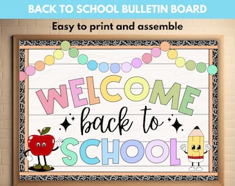 Back to School Bulletin Board - Etsy