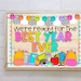 Welcome Back to School Bulletin Board Kit Retro Rainbow Classroom Decor ...
