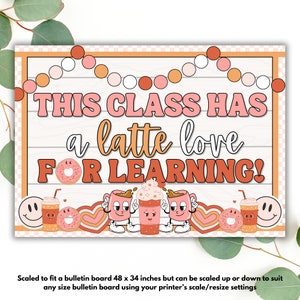 Valentines Bulletin Board Kit, Valentines Day Classroom Door Decor ...