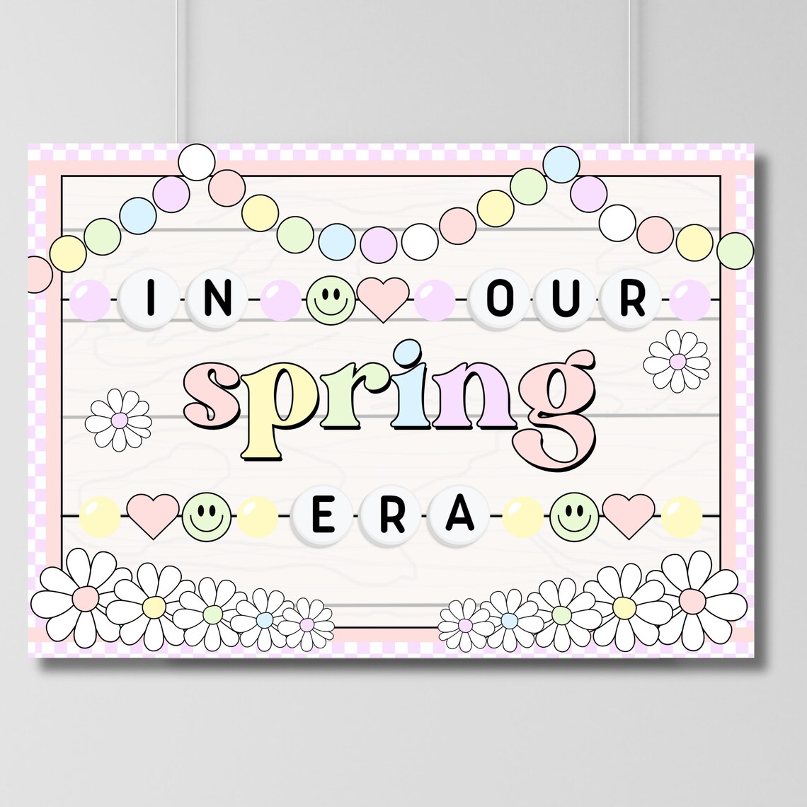 Spring Classroom Decor, Spring Bulletin Board Kit, Classroom Door Decor ...