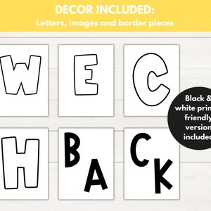 Rainbow Bright Back to School Board, Bulletin Board Set, Bulletin Board ...