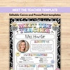 Rainbow Bright Meet the Teacher, Meet the Teacher Template, Meet the ...