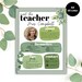 Meet the Teacher, All About My Teacher, Back to School Flyer, Open ...