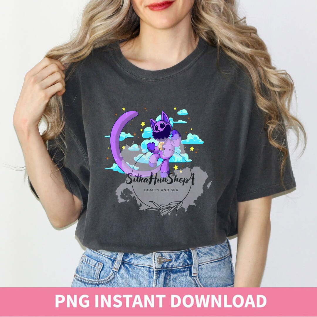 Smiling Critters Catnap Design, PNG, Printable, Sublimation Design ...