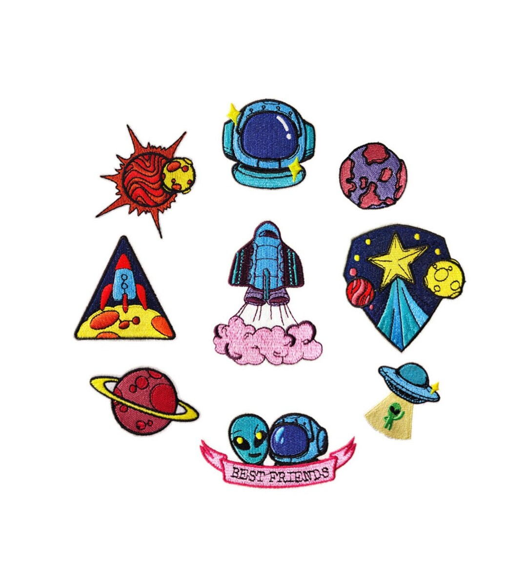 Astronaut Patches, Space Patches, Nebula Galaxy, Alien Badge, Space ...