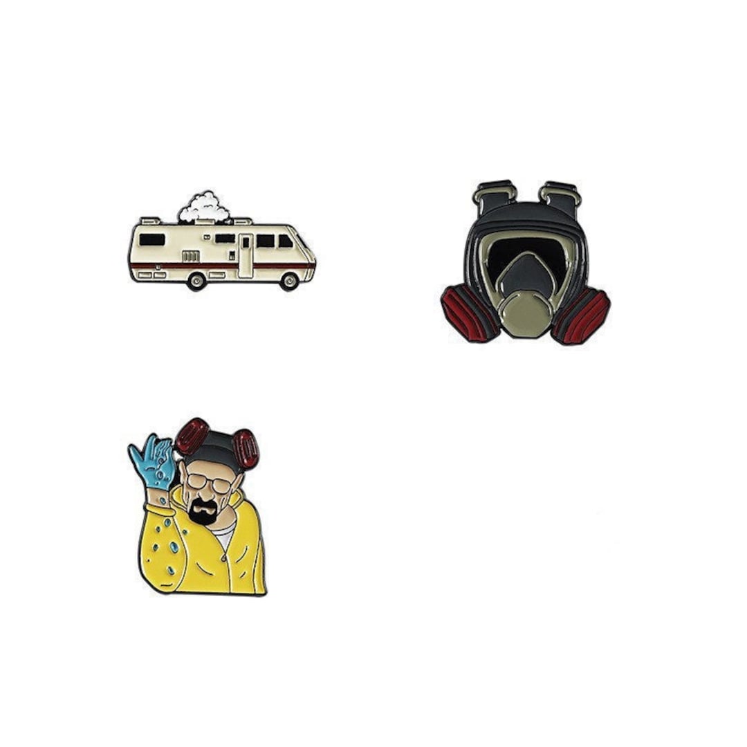Inspired breaking Bad Enamel Pin Walter White - Etsy
