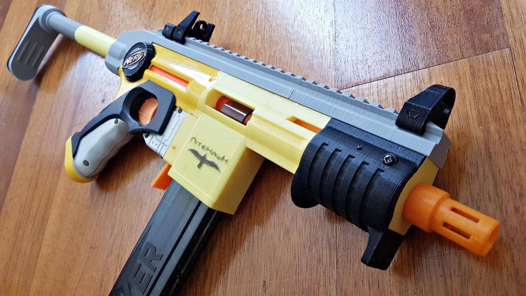 Buy Nitehawk - 3D Printed Kit to Create a Magazine-fed Nerf Nitefinder ...