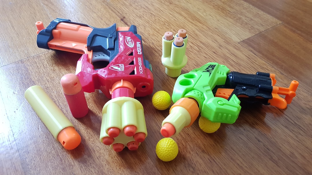 Multisolo - Nerf Single Shot Pistol Converter for Multi-calibre Multi ...