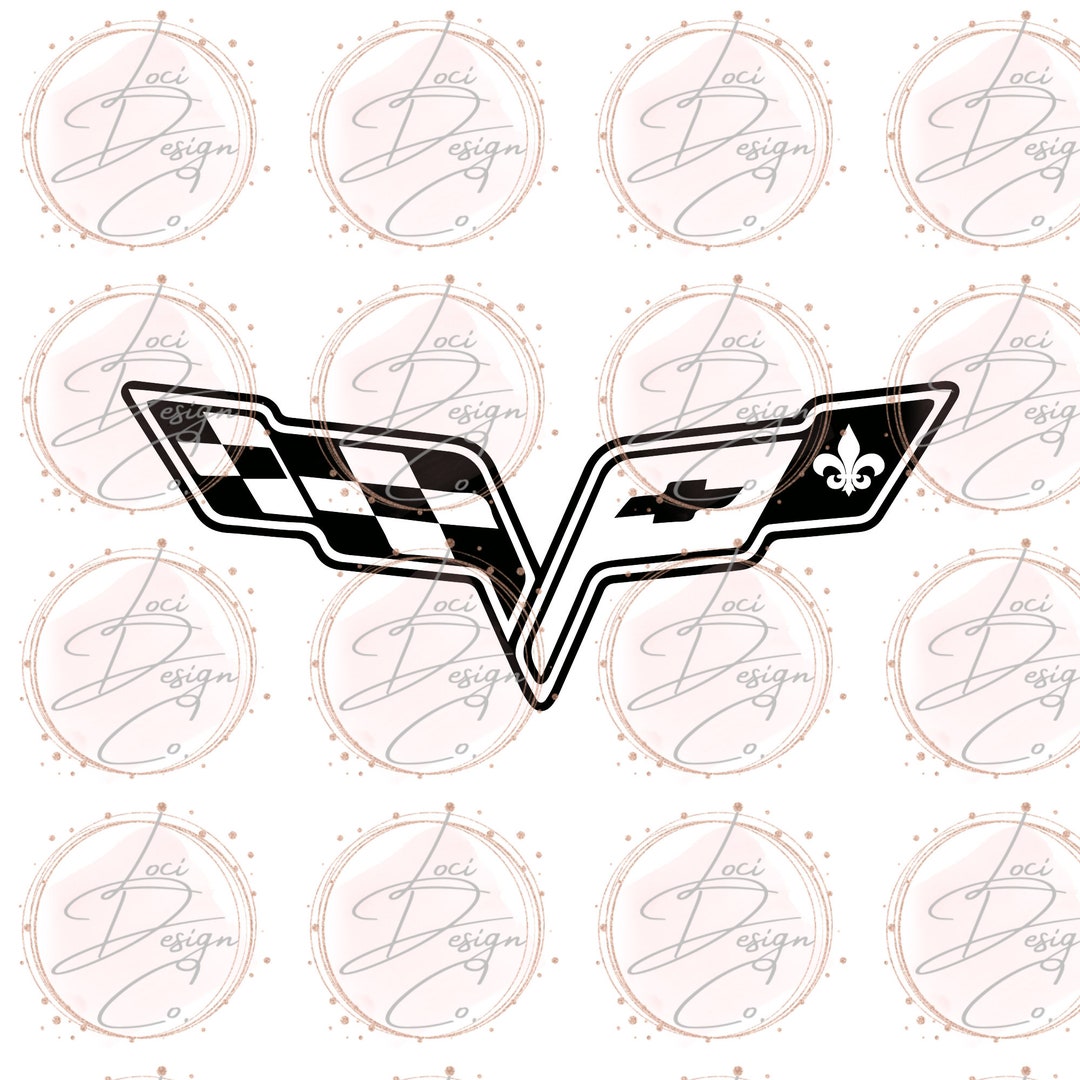 Corvette Logo Vector Art SVG File PNG File EPS File - Etsy Australia