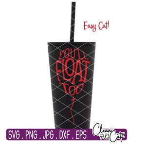 You'll Float Too SVG, Scary Clown SVG, Halloween Svg, Pennywise Svg ...