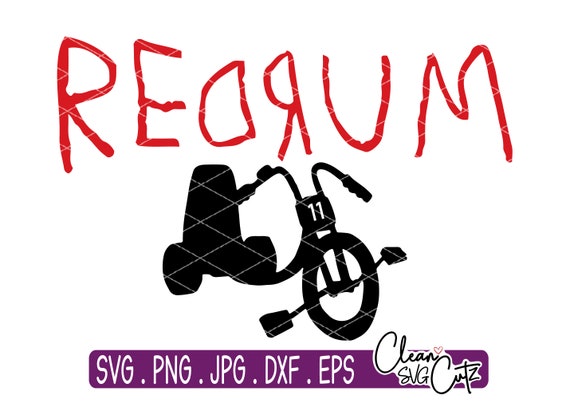 Redrum SVG the Shining SVG Halloween Svg Overlook Hotel - Etsy Ireland