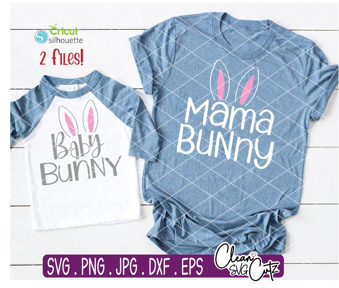 Easter Svg, Mama Bunny Svg, Mama Svg, Mama Mini Svg, Baby Bunny Svg ...