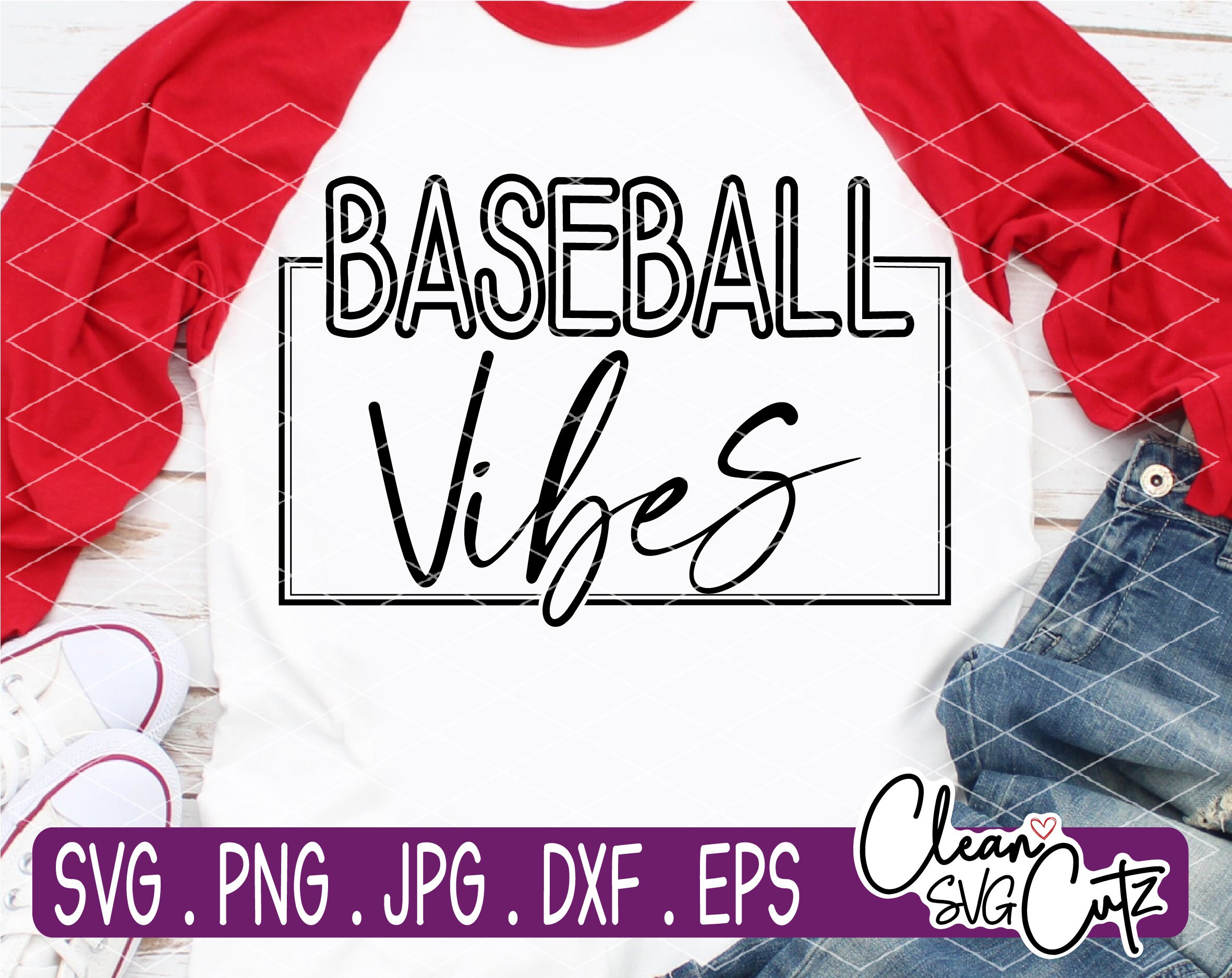 Baseball Svg Baseball Vibes Svg Baseball Cut File Baseball - Etsy