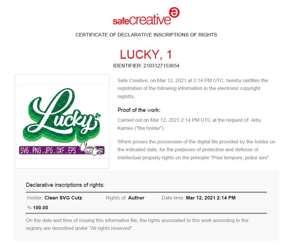 Lucky Shamrock SVG: St. Patrick's Day Design (digital Download) - Etsy